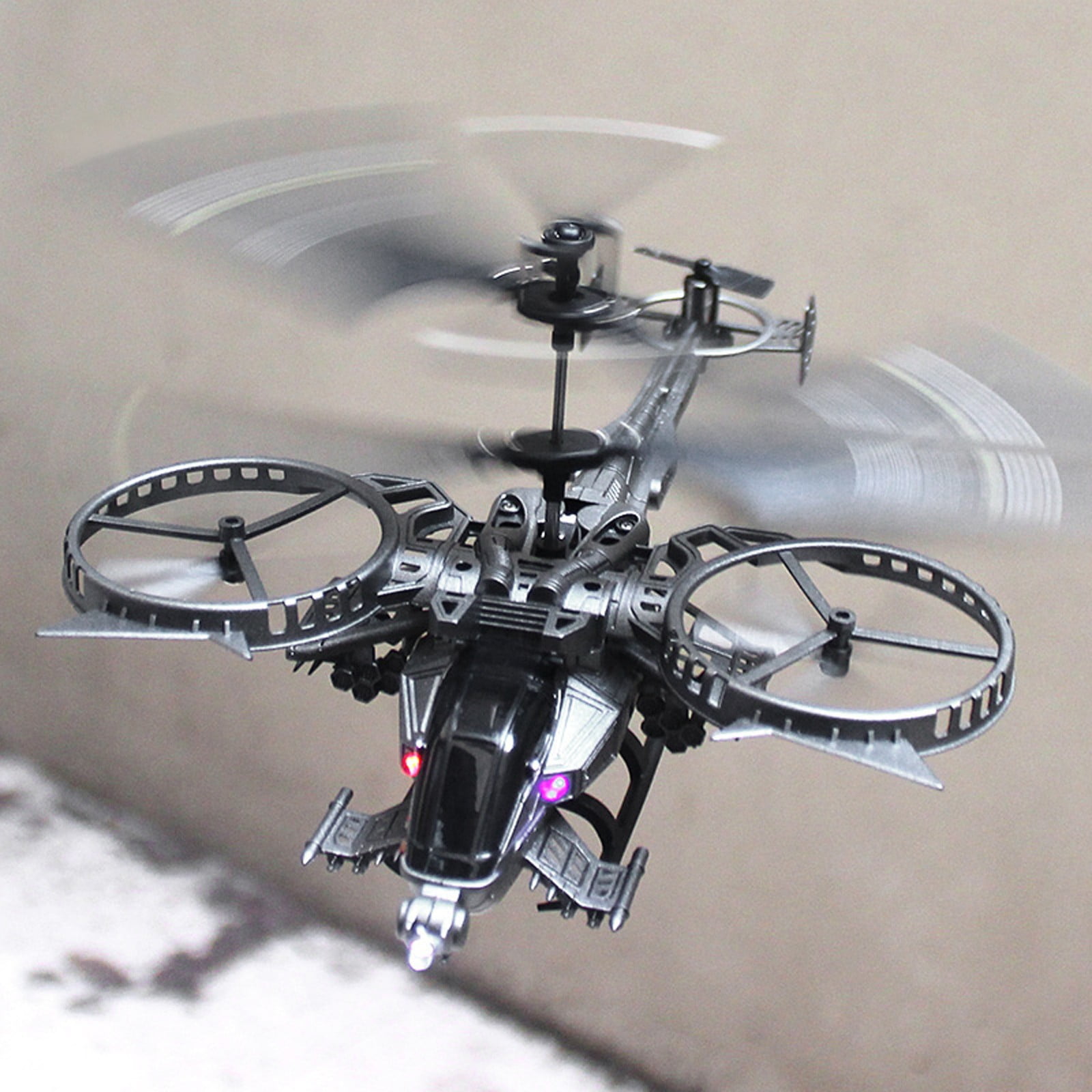 Cheap Stuff 4.9 Inch Mini Drone for Kids Crash Proof LED Lights One Key ...