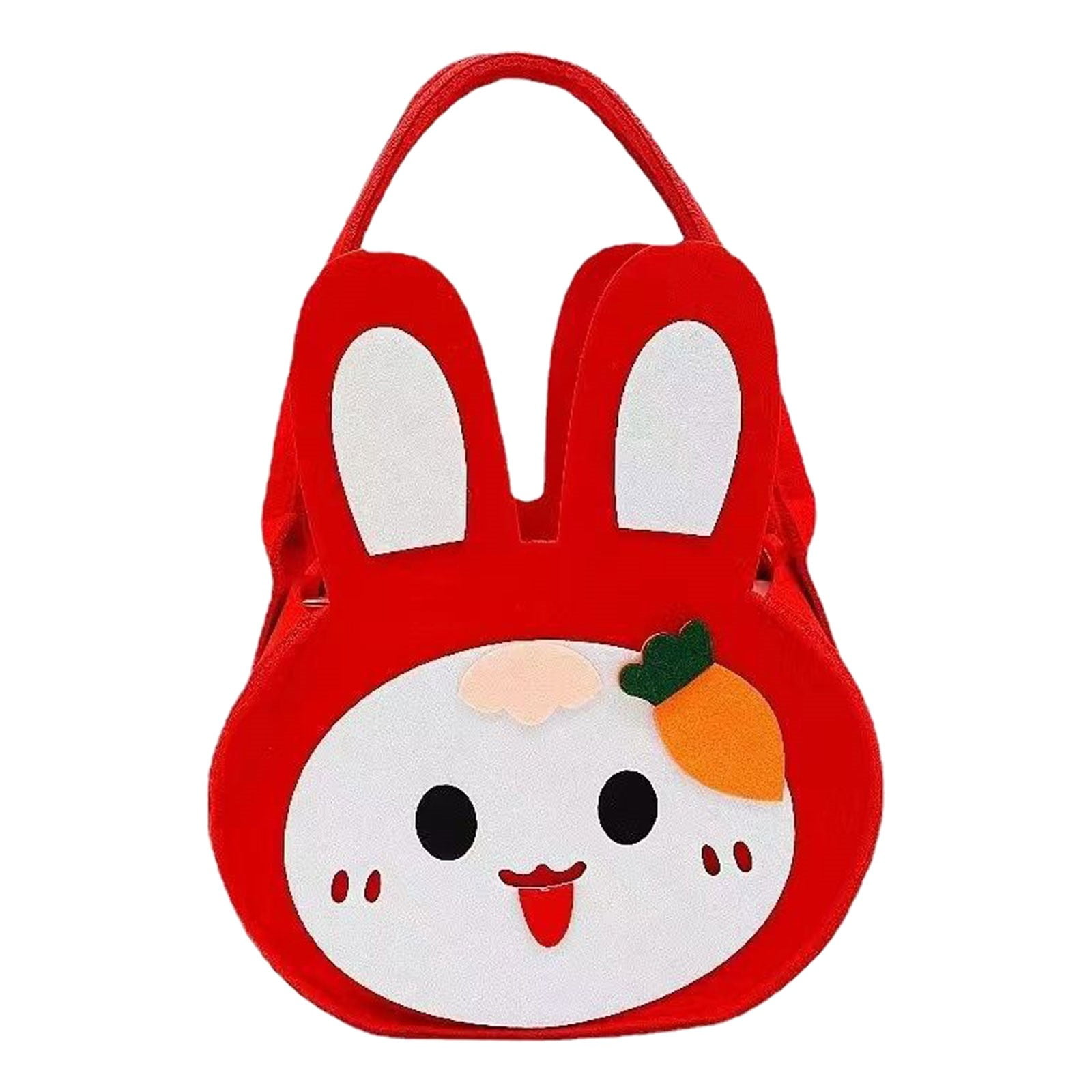 Cheap Stuff Easter Bunny Basket Bag for Kids, Cute Bunny Tote Bag for ...