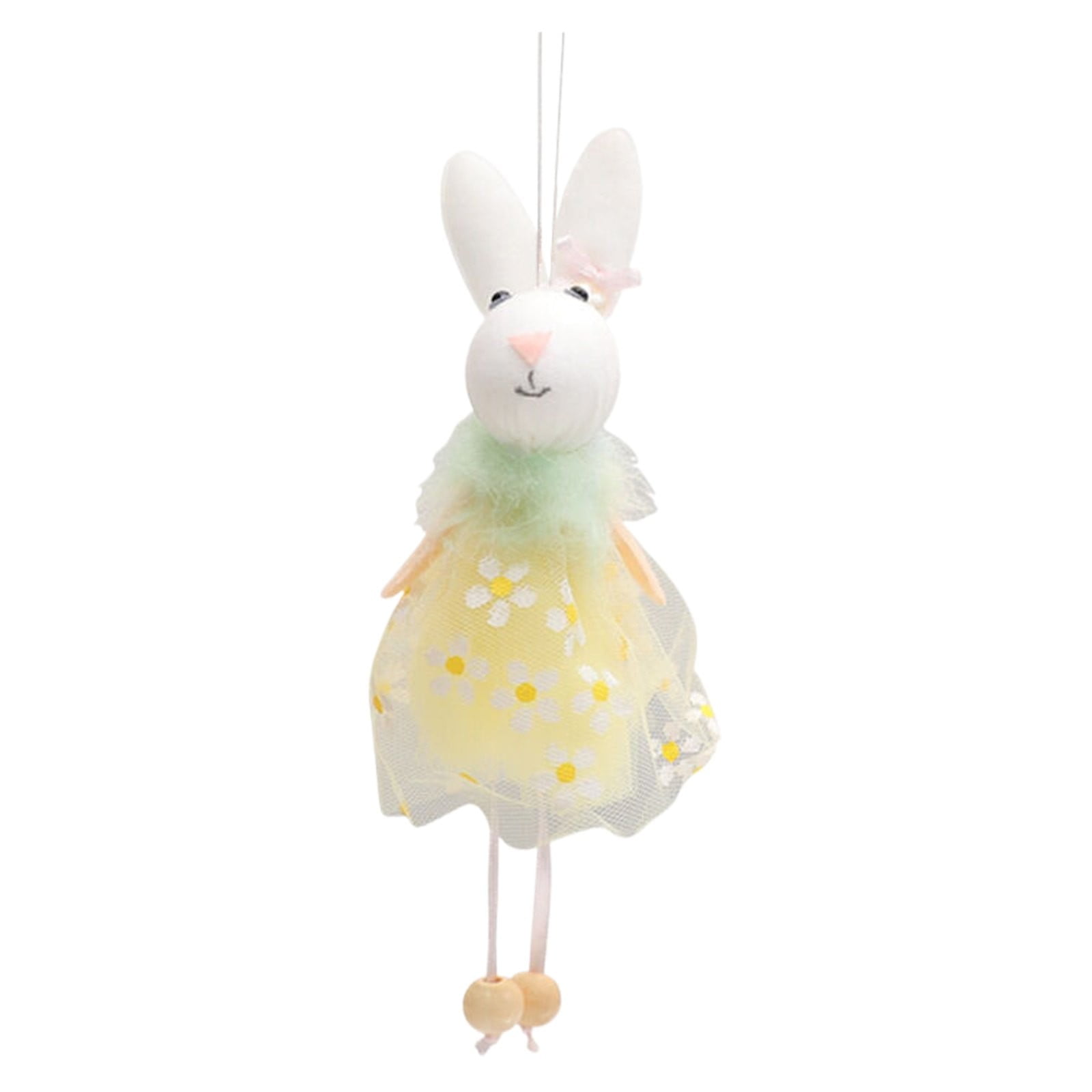Cheap Stuff Easter Bunny Hanging Ornament with Skirt Spring Decoration ...