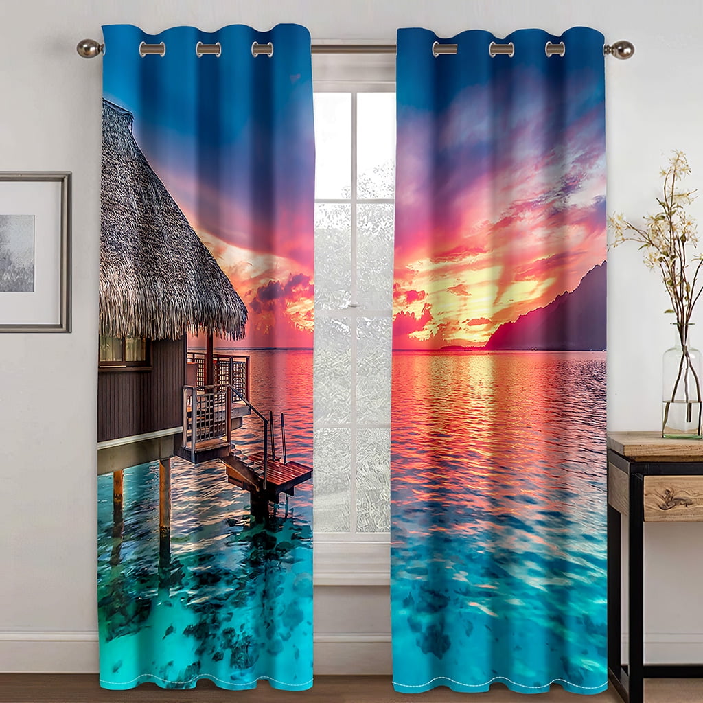 Cheap Thin Shading Polyester 3D Printing Natural Sea Semi Sunshade ...