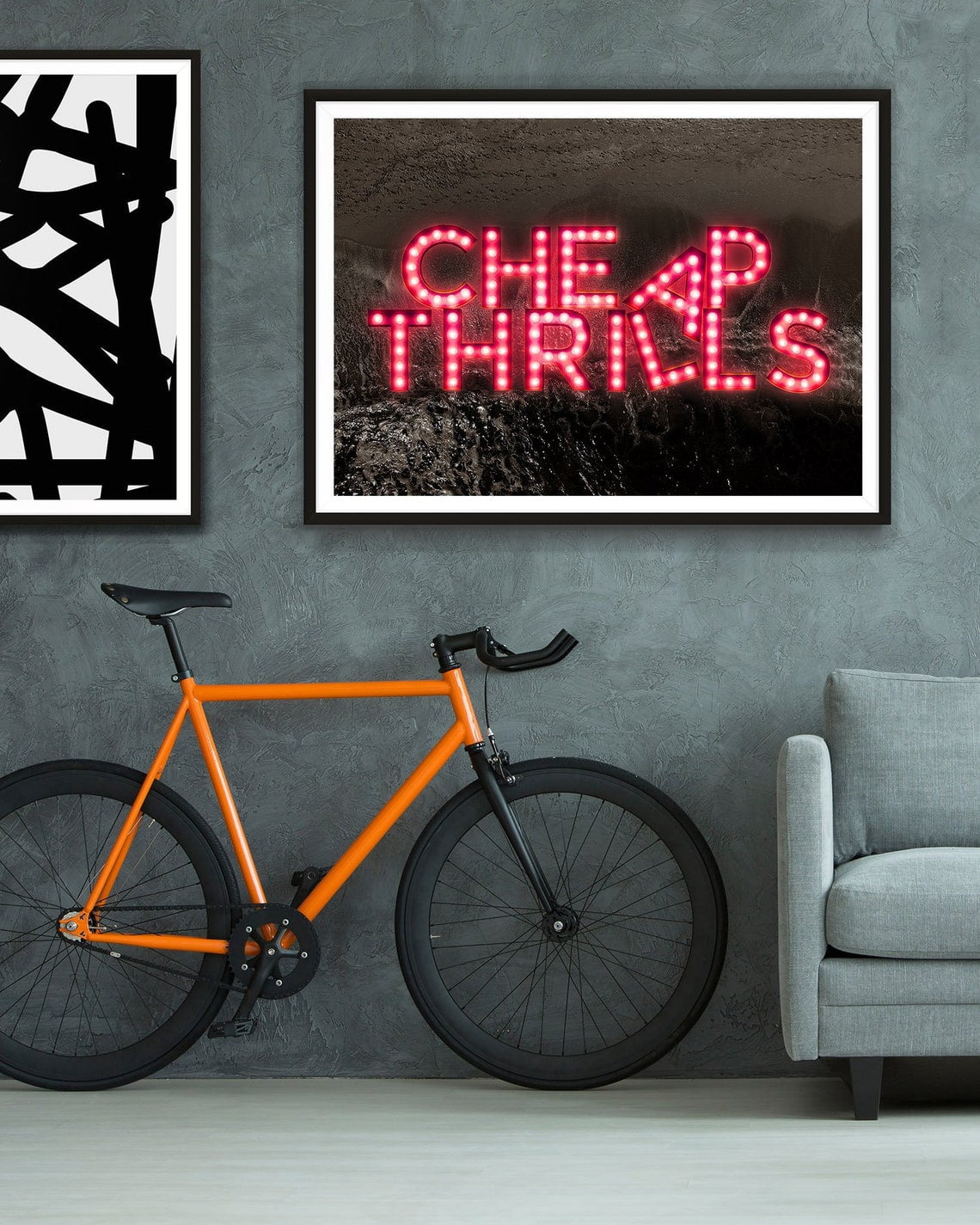 Cheap Thrills Neon Art Print, Neon Sign Photography Print, Neon ...