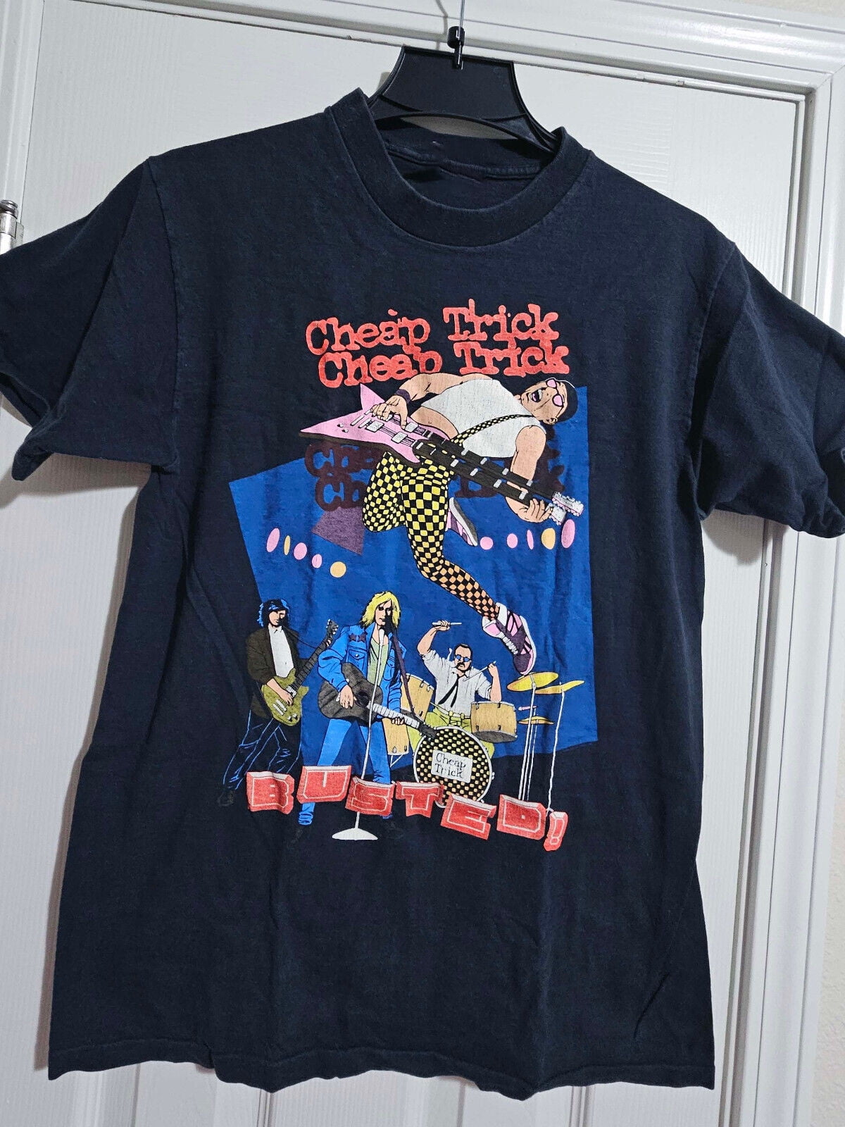 Cheap Trick band Busted Tour Shirt Heavy Cotton Unisex T-Shirt GS313 ...