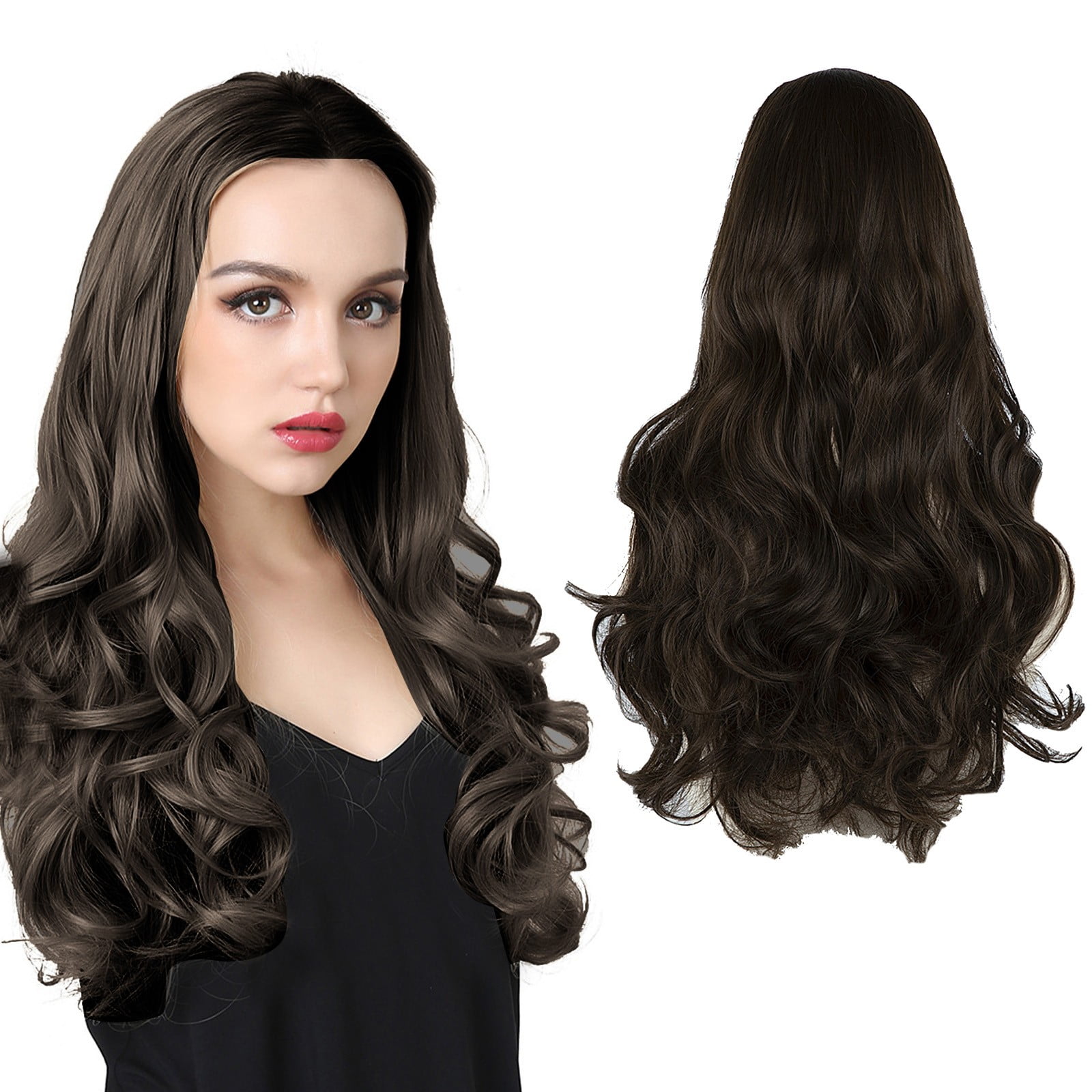 Cheap and Cheerful! Niceme Wig 24 Inch Wig Female Long Curly Hair Big ...