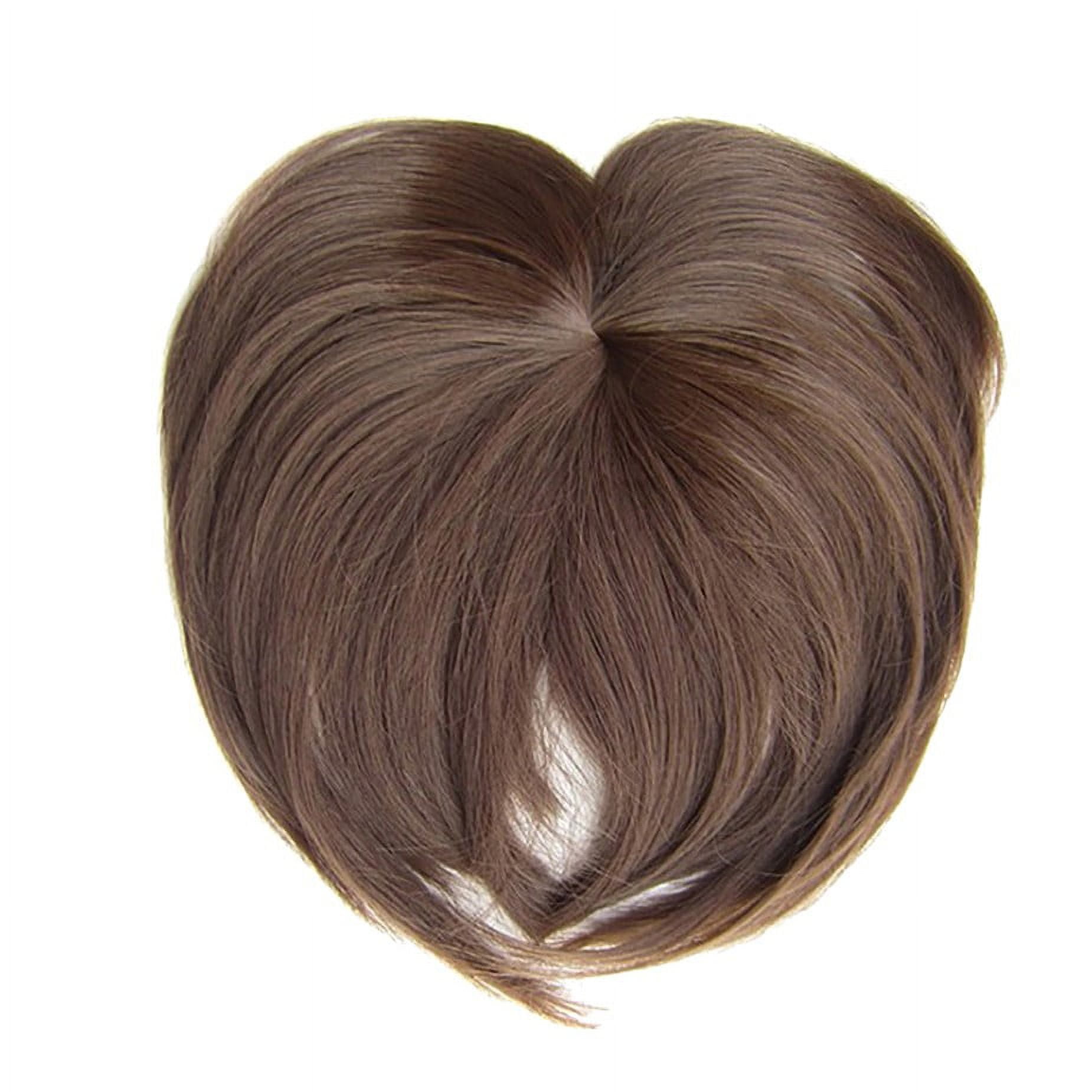 Cheap and Cheerful! Niceme Wig Women Silky Clip-On Hair Topper Wig Heat ...