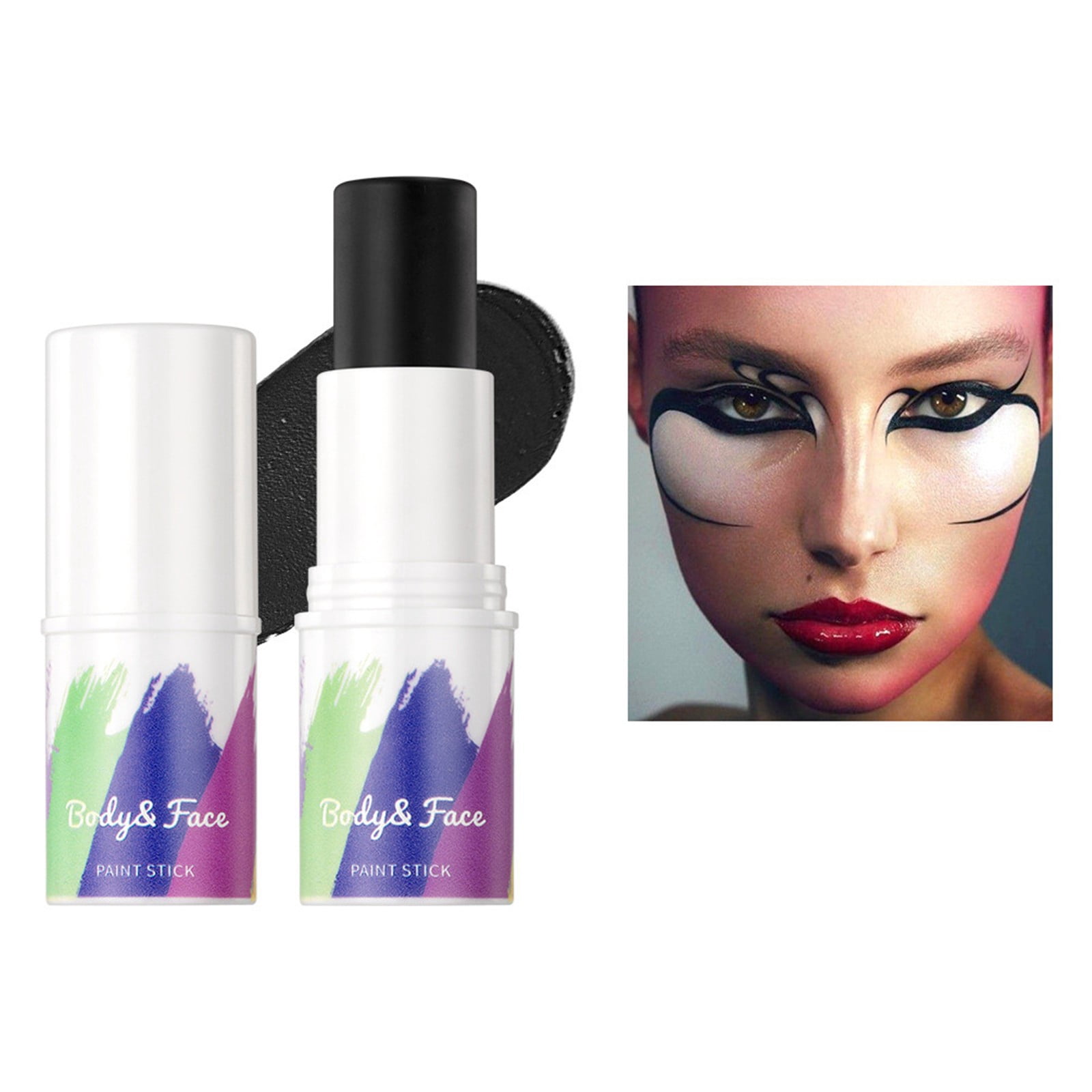 Cheap and Cheerful! Sujito Face Paint Body Paint Stick Stick for Cheeks ...