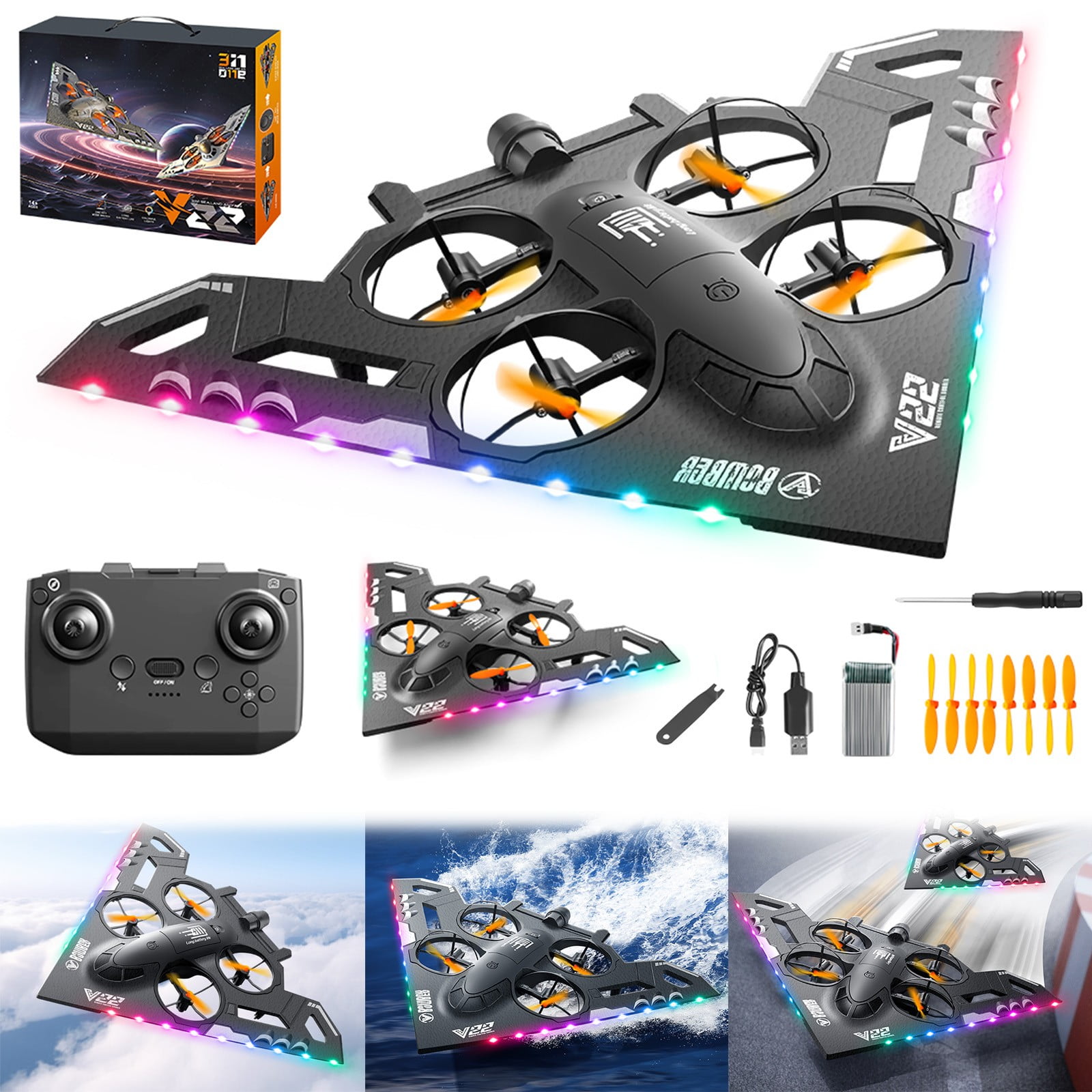 Cheap things Drone with Camera 1080P HD FPV Cameras Remote Control Toys ...