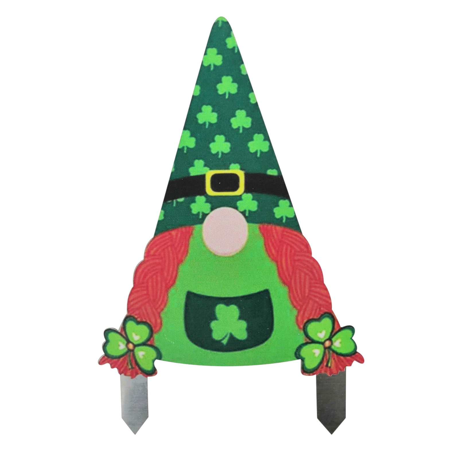 Cheapark 1 Pack St. Patrick's Day Garden Lawn Gnome Stake Sign ...