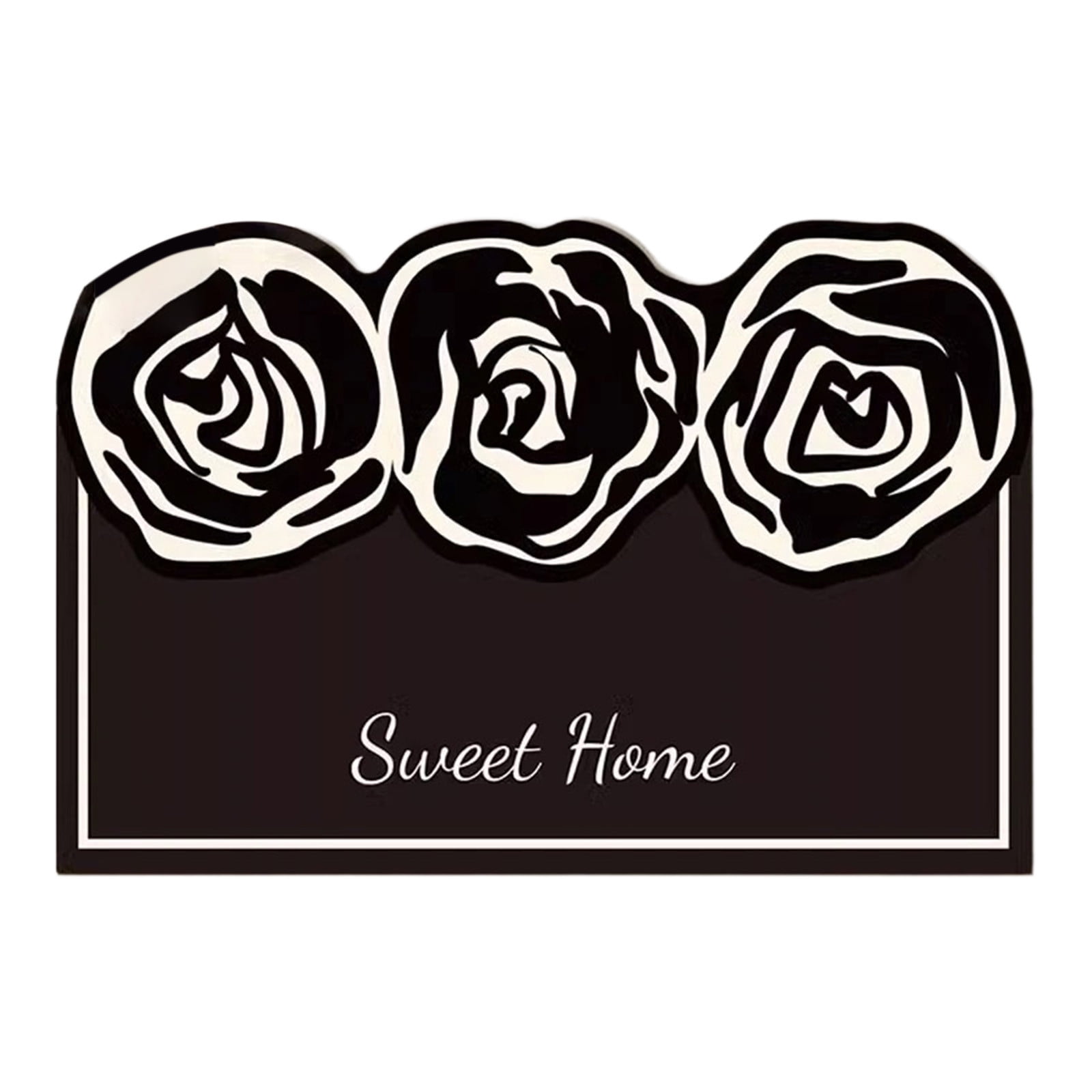 Cheapark 23.6x15.7 Inches Valentines Day Flower Carpet - Diatom Mud ...