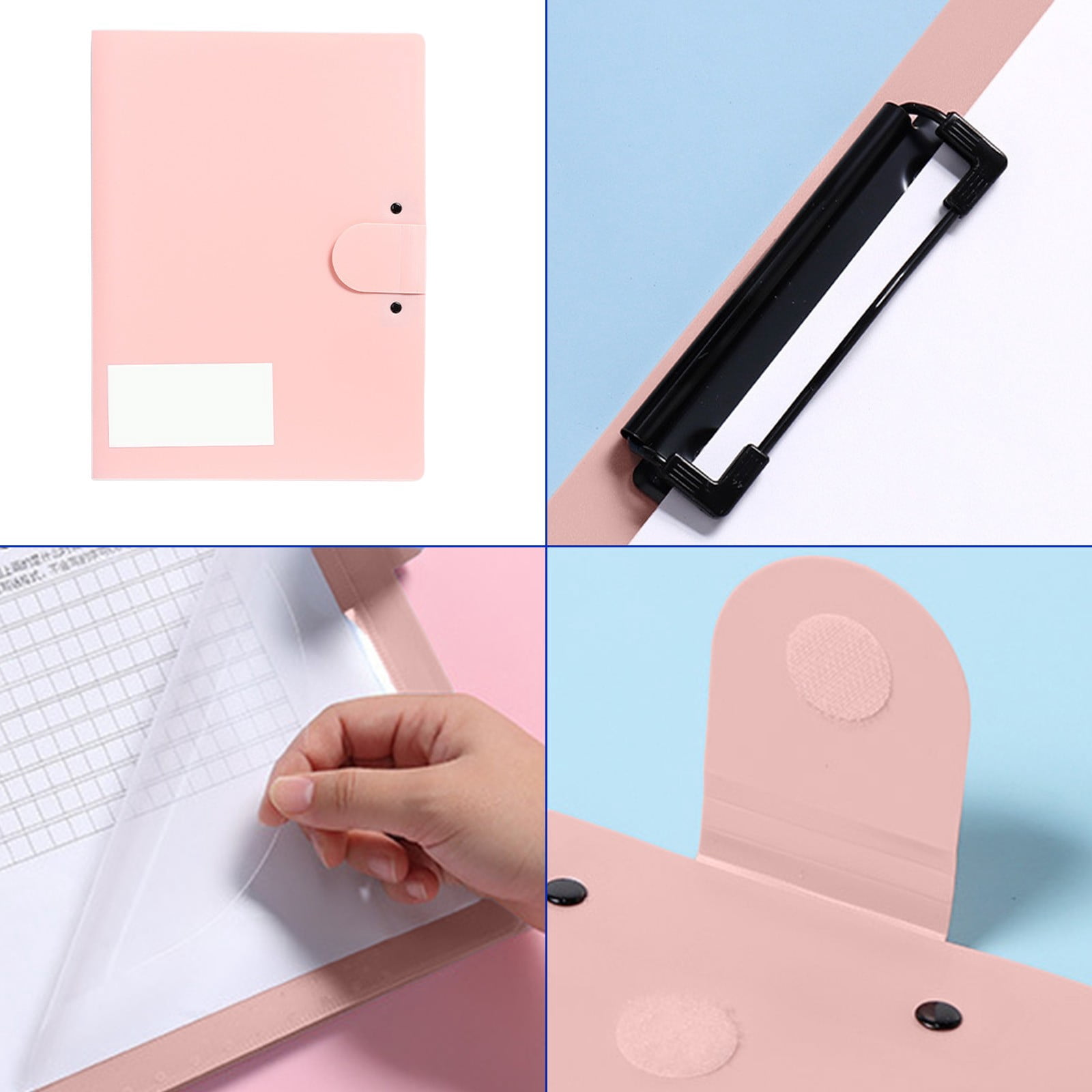 Cheapark A4 Color Plastic Expanding File Folder Document Classification ...