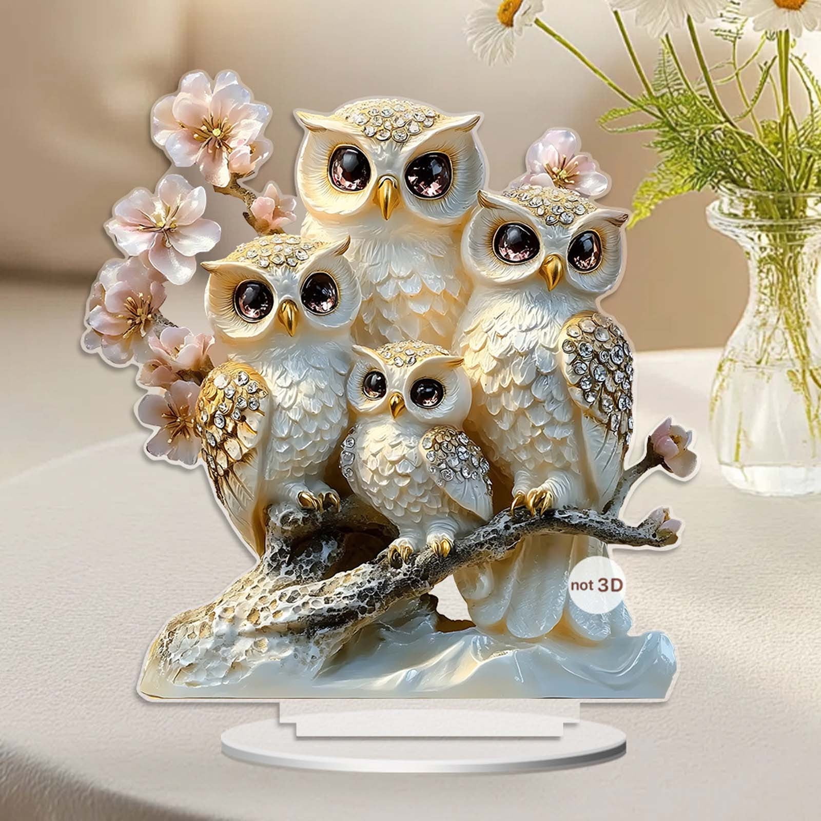 Cheapark Acrylic Desktop Decoration Figurine Set For Home Office Party ...