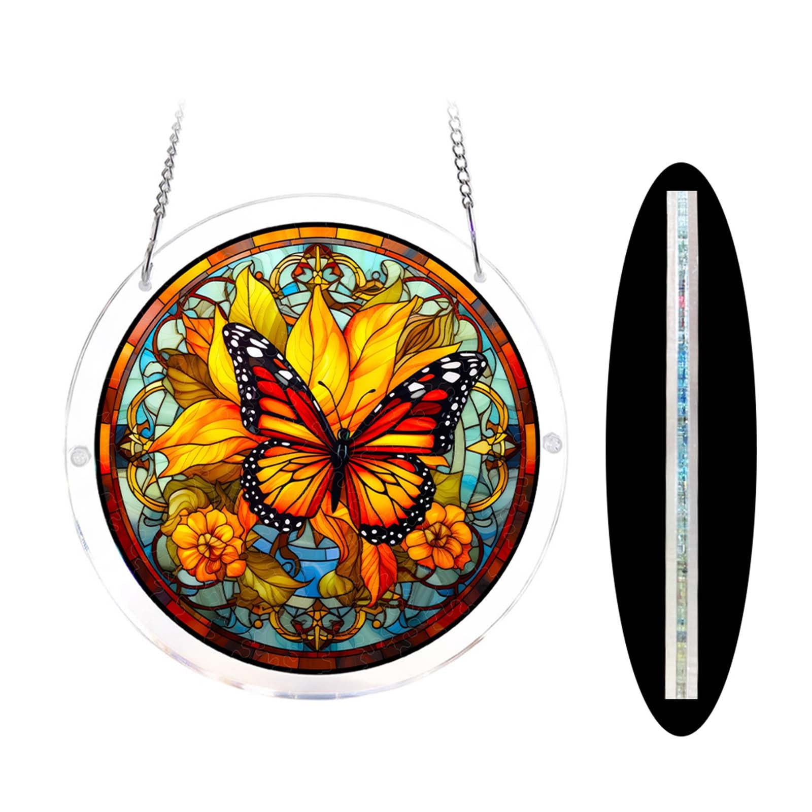 Cheapark Acrylic Jigsaw Suncatcher Window Hanging Prism Ornament Gift ...