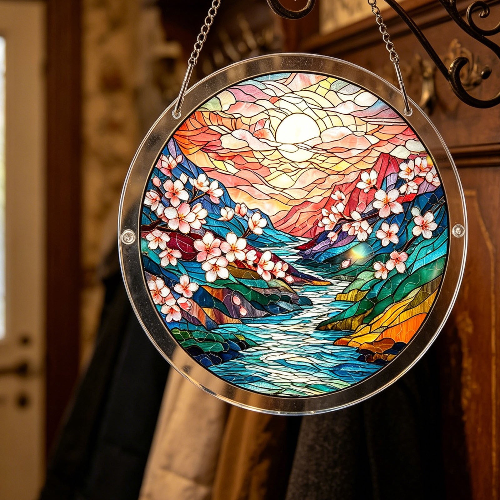 Cheapark Acrylic Suncatcher Puzzle Window Hanging Art including 83 ...