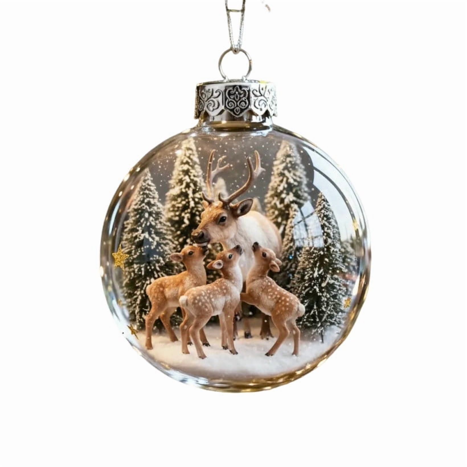Cheapark Christmas Reindeer Hanging Ornament - Festive Home Decoration ...