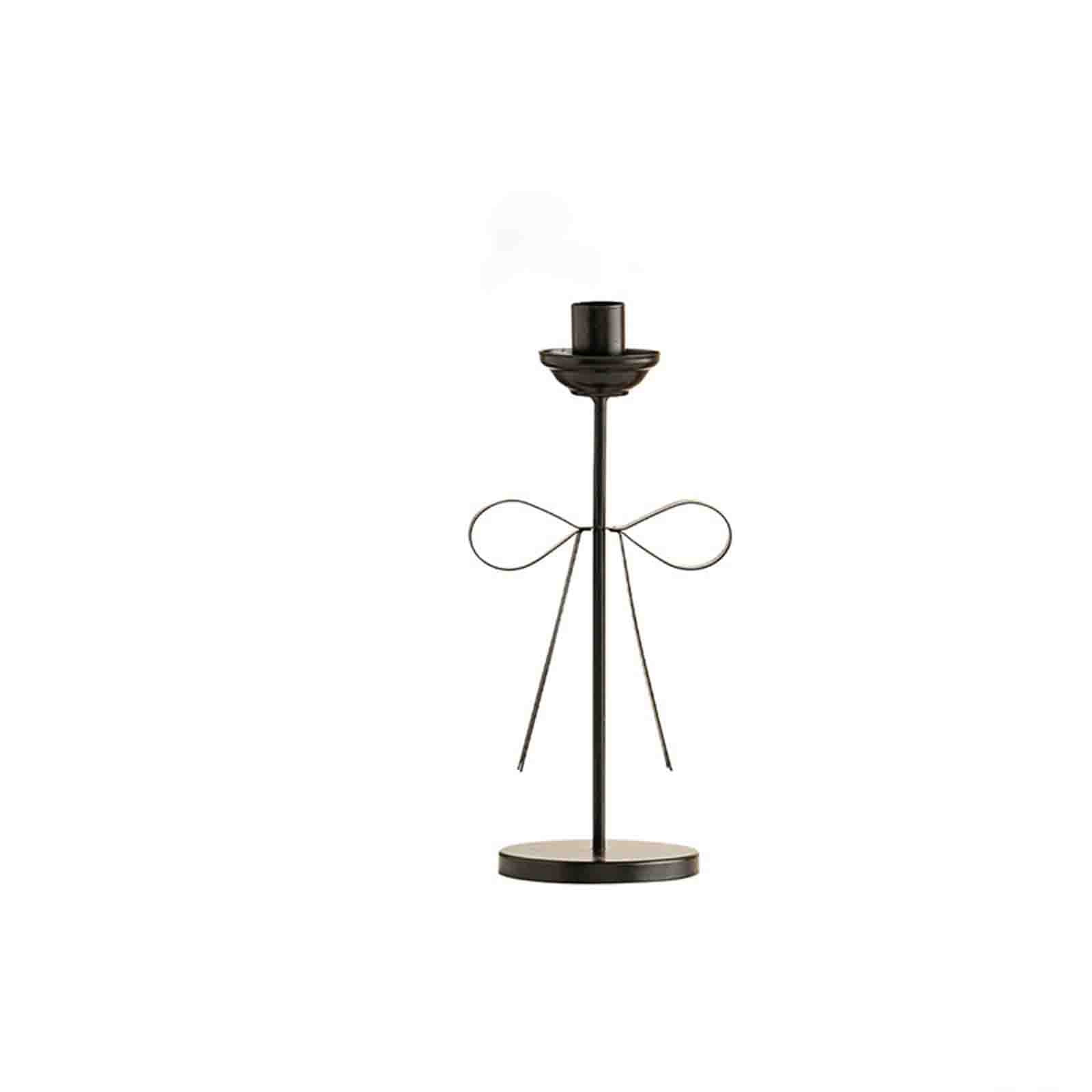 Cheapark Christmas Vintage Metal Candlestick - Elegant Romantic Design ...