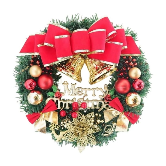 Gold Wreath Christmas