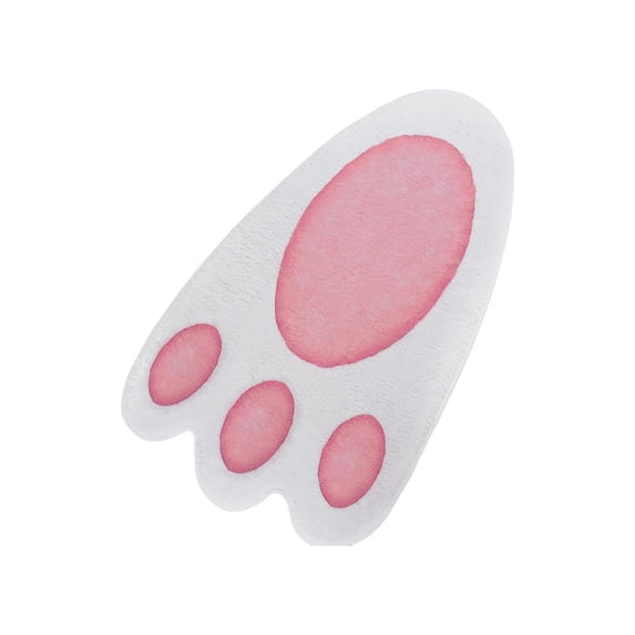 Cheapark Easter Bunny Easter Egg Shaped Imitation Floor Mat Bathroom ...