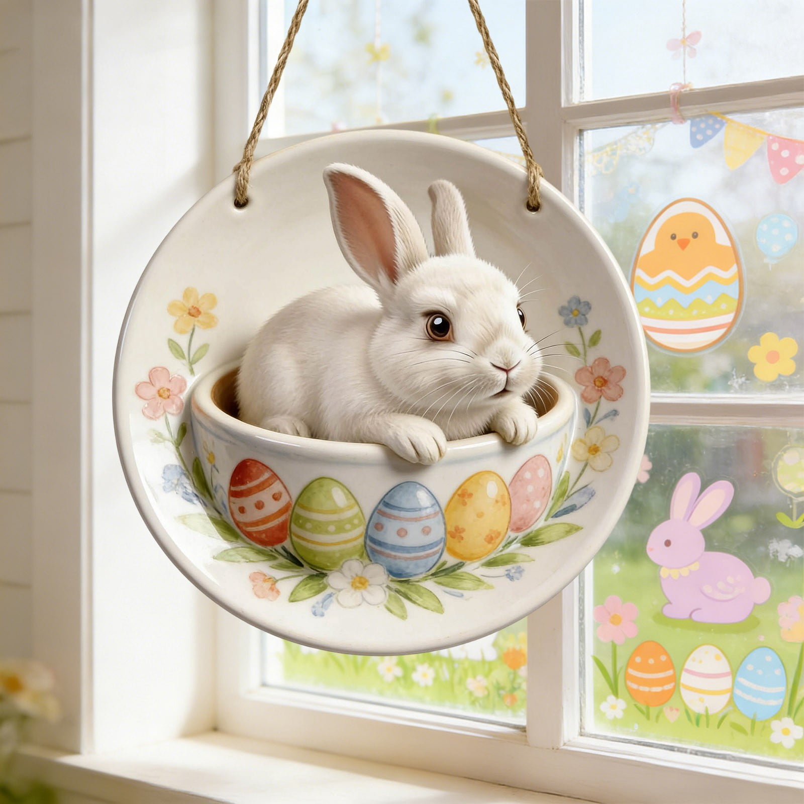 Cheapark Easter Bunny Hanging Pendant With Random Chain 10cm 2026 ...