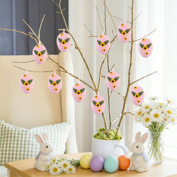 Cheapark Easter Egg Ornaments Realistic-looking Decorative Props ...
