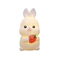 Cheapark Easter Night Light Bunny Lamp For Bedroom Soft Warm Eye Care ...