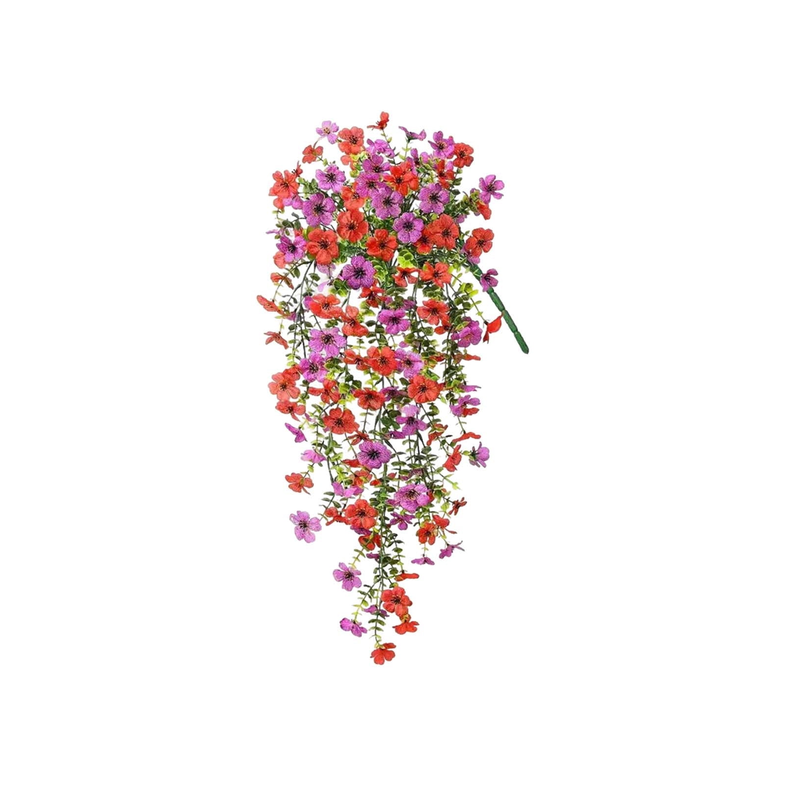 Cheapark Faux Violet Orchid Flower Wall Hanging Artificial Discus ...