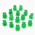 Cheapark Glow In Dark Frog Figurine Set With 15 Pieces For Outdoor Yard ...