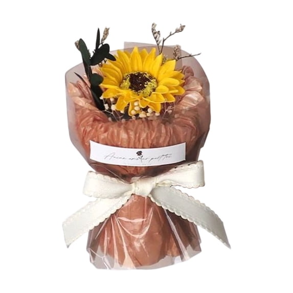 Cheapark Mini Pocket Everlasting Flower Bouquet - Small Rose Sunflower ...