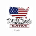 Cheapark Patriot Flag Pattern Metal Emblem Badge For Automobile ...