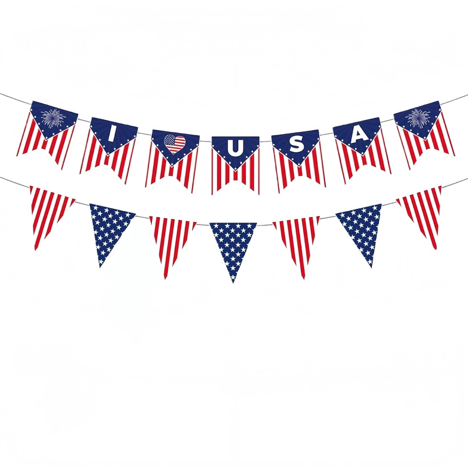 Cheapark Patriotic Banner Decor Flag Design for Outdoor Indoor Yard ...