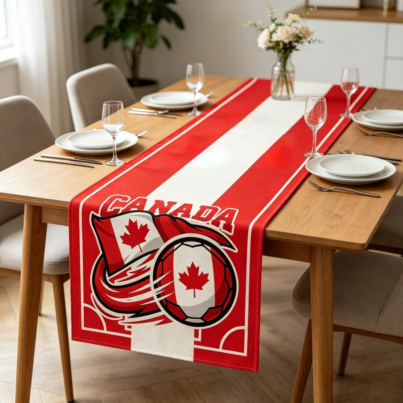 Cheapark Team Themed Table Runner Sports Style Table Linen Decor 72 x ...