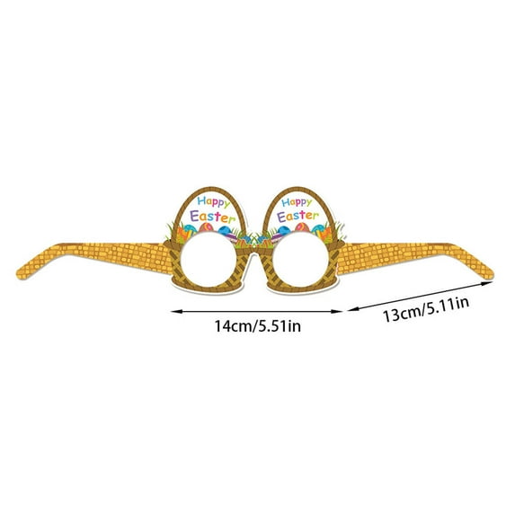 Cheapark Valentine's Day Paper Bunny Glasses Accessories Cute ...