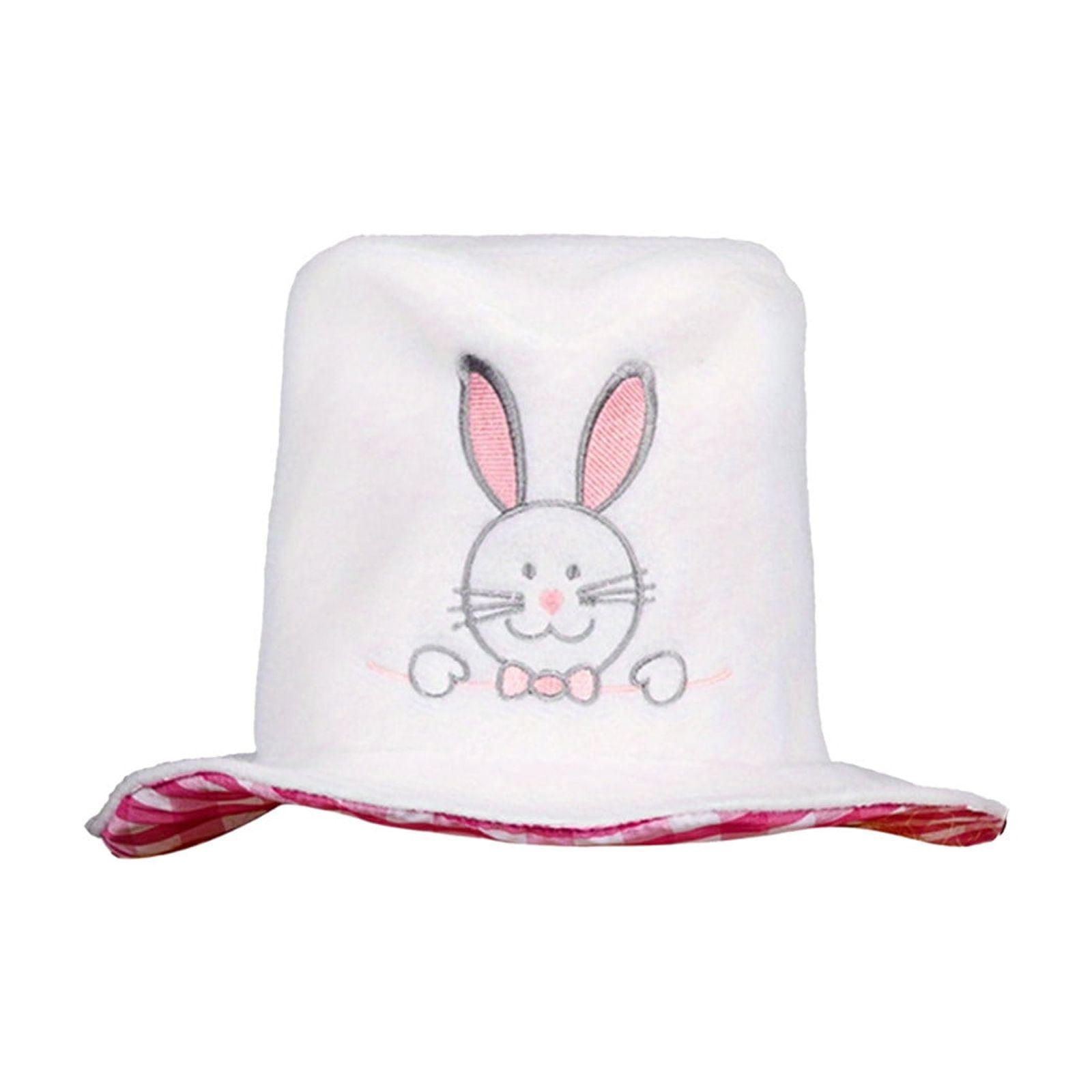 Cheapark Velvet Bunny Ear Hat Easter Bucket Hat Party Headdress ...