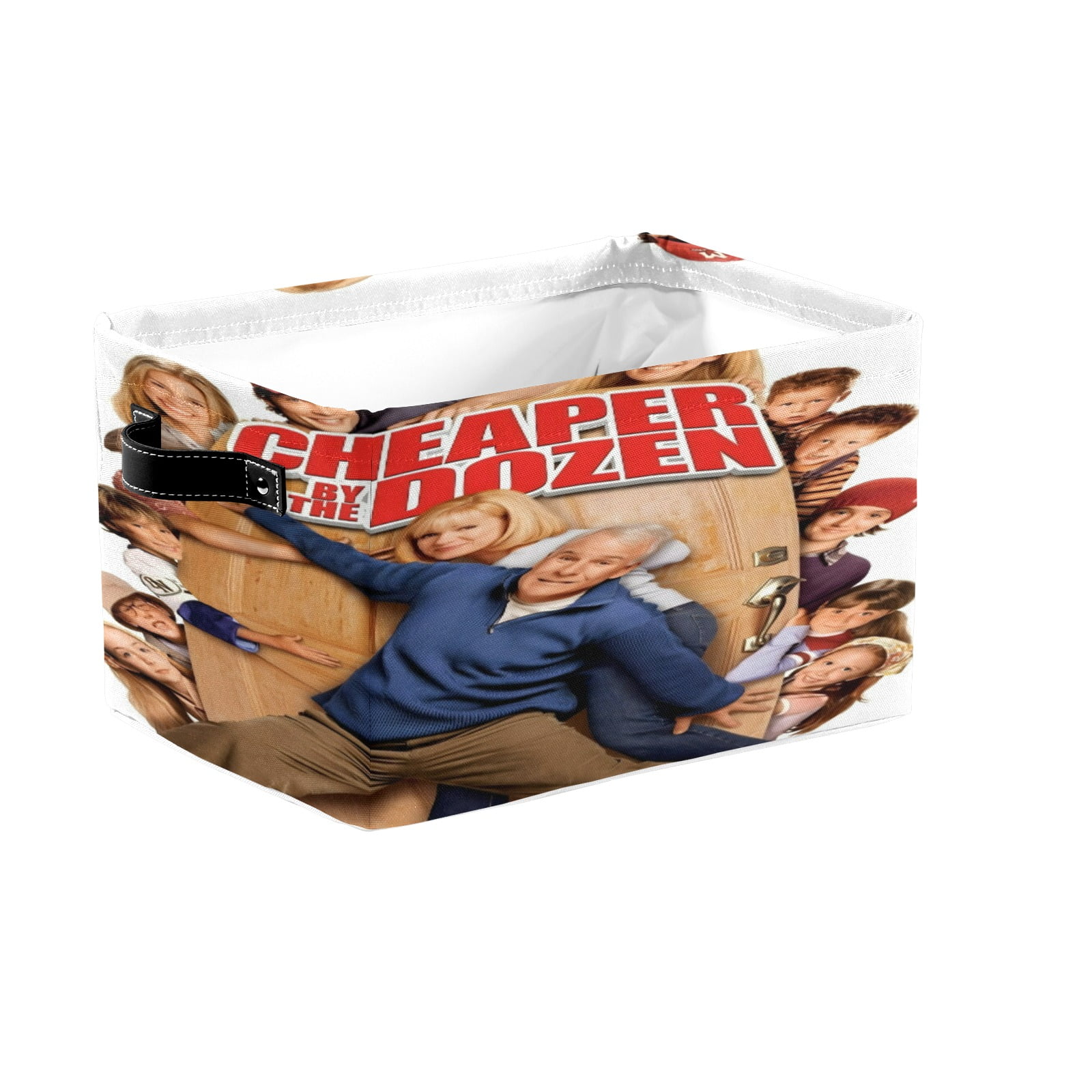 Cheaper by the Dozen bin can hold all kinds of idle items..8.3" x 10.2 ...