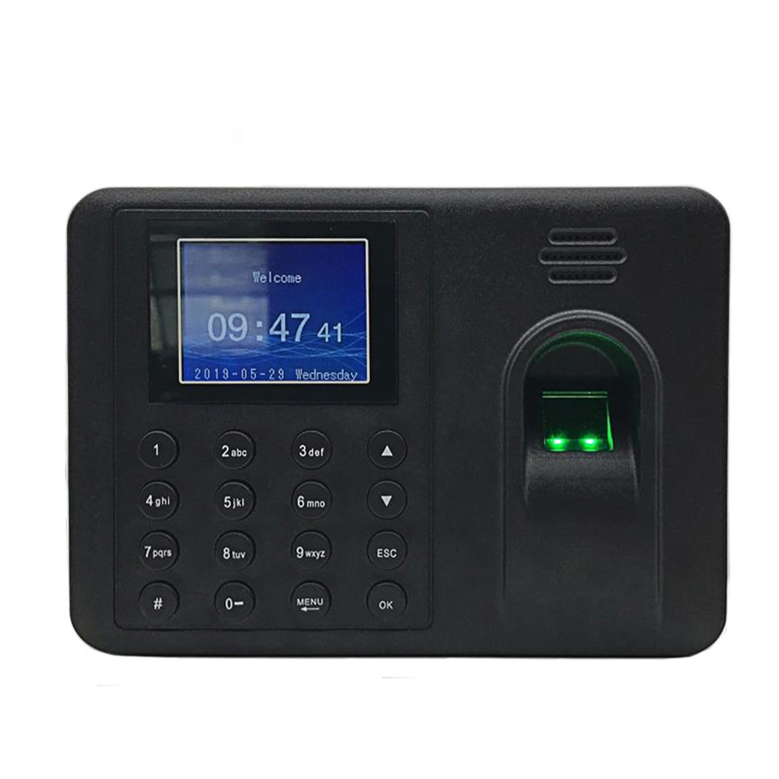 Cheapest 2000 Users Biometric Fingerprint Time Attendance System Clock ...