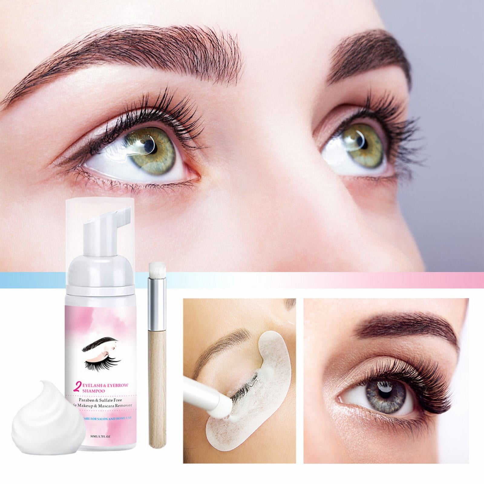 Cheapk but Good UYCDD Eyelash Cleaning Mild And Non Irritating Eyelash ...