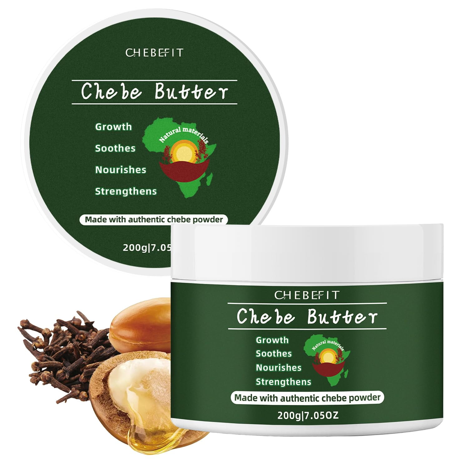 Chebe Hair Butter for Growth, Thickening and Deep Moisturization - All ...