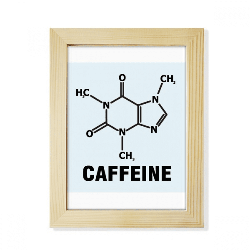 Checal Caffeine Substance Molecule Desktop Adorn Photo Frame Display ...