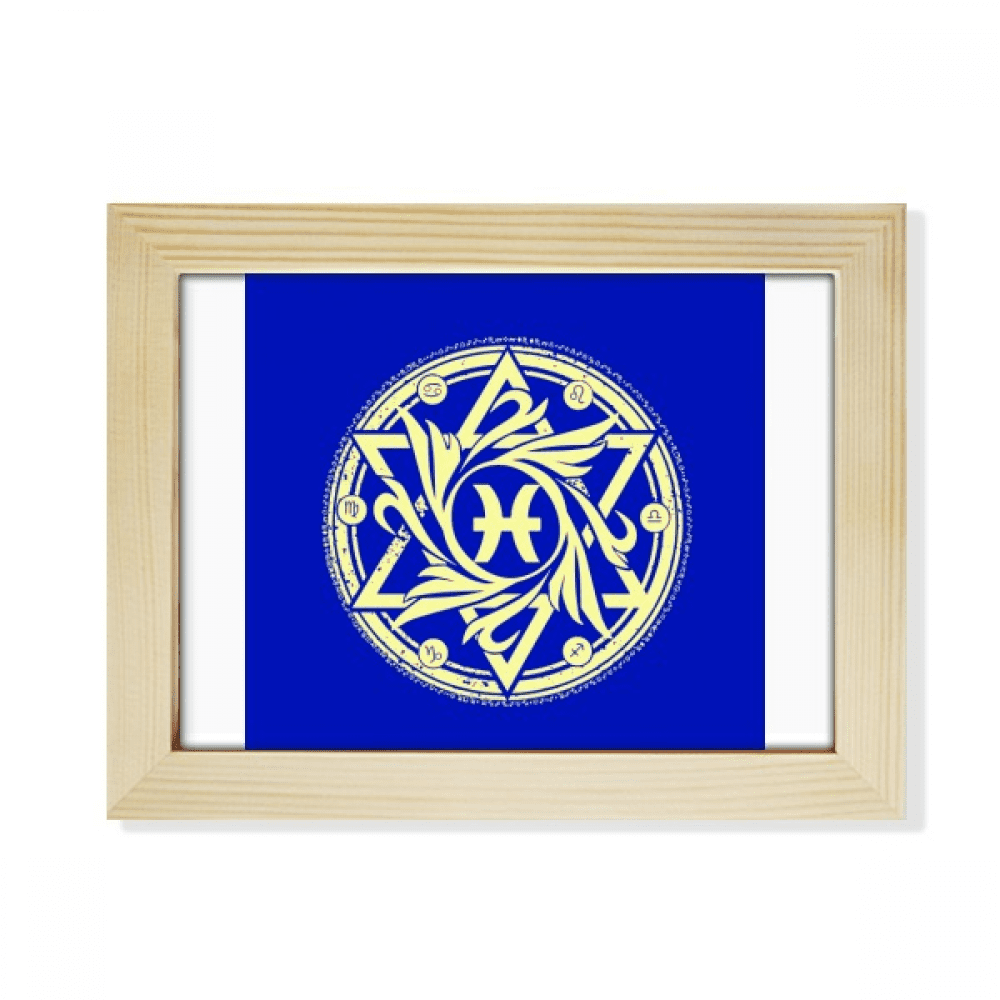 Checal Element Beam Desktop Photo Frame Picture Art Decoration Painting 6x8 inch - Walmart.com