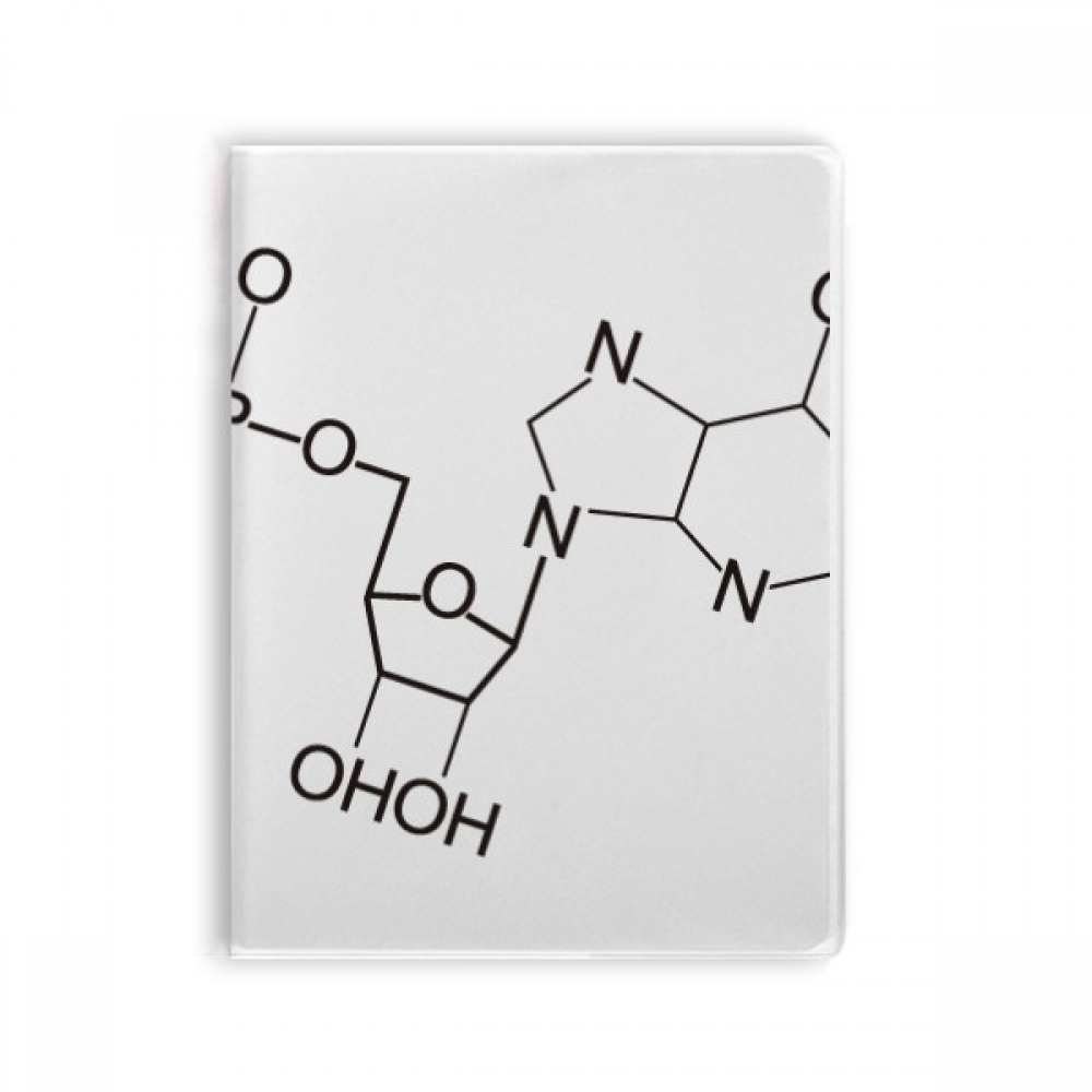 Checal Molecular Structure Illustration Notebook Gum Cover Diary Soft ...