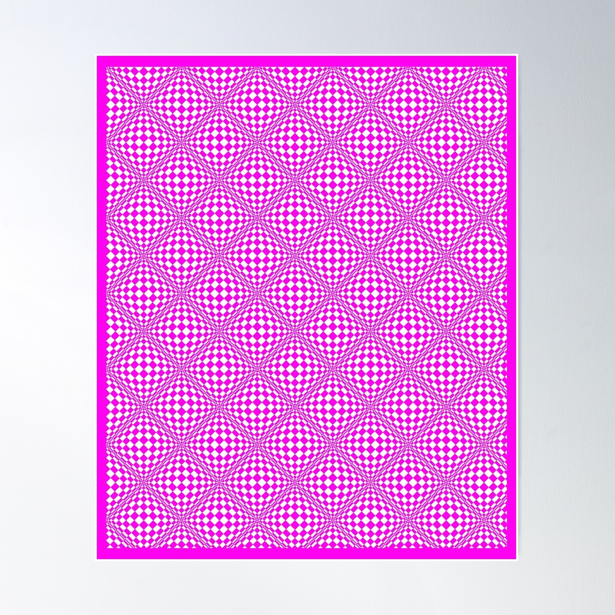 Check Bulge 4 Poster Wall Art, Modern Wall Decor For Living Room ...