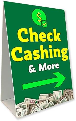 Check Cashing Economy A-Frame Sign - Walmart.com