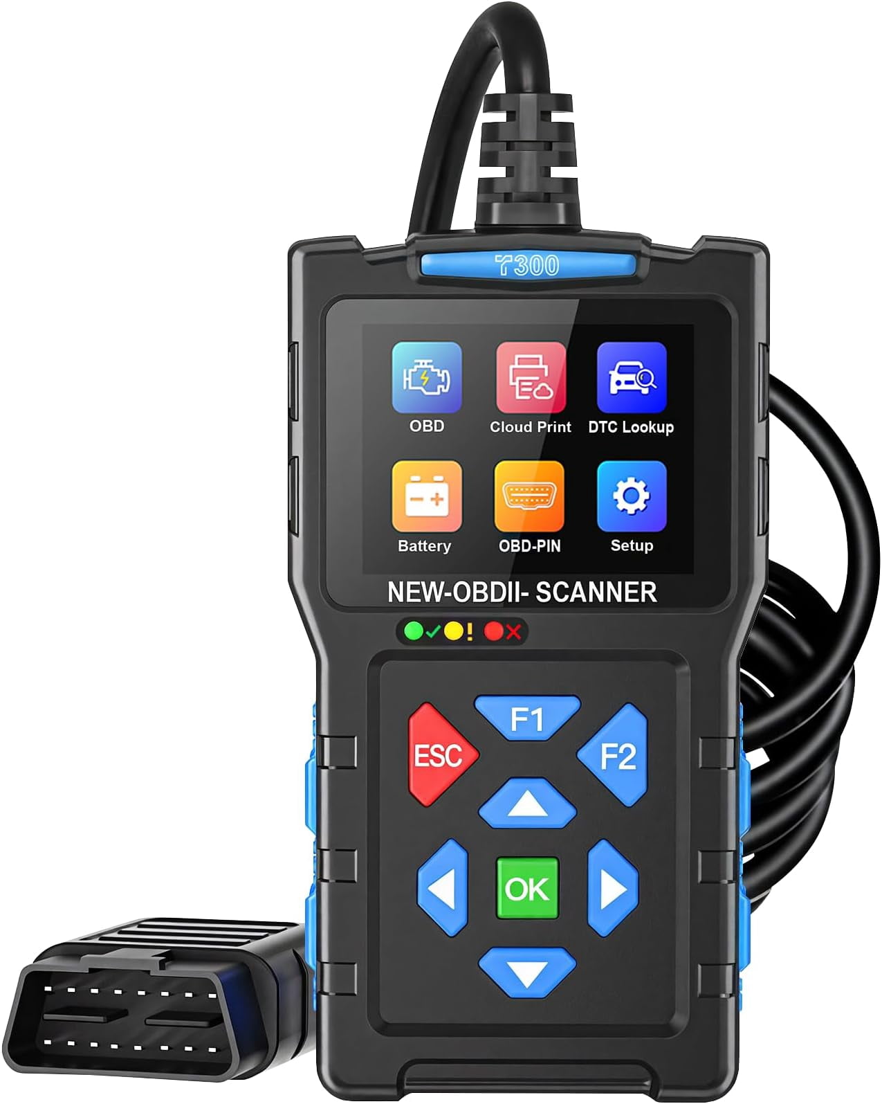 Check Engine Code Reader for and , 2 in 1, Tester, OBD2 Scanner ...