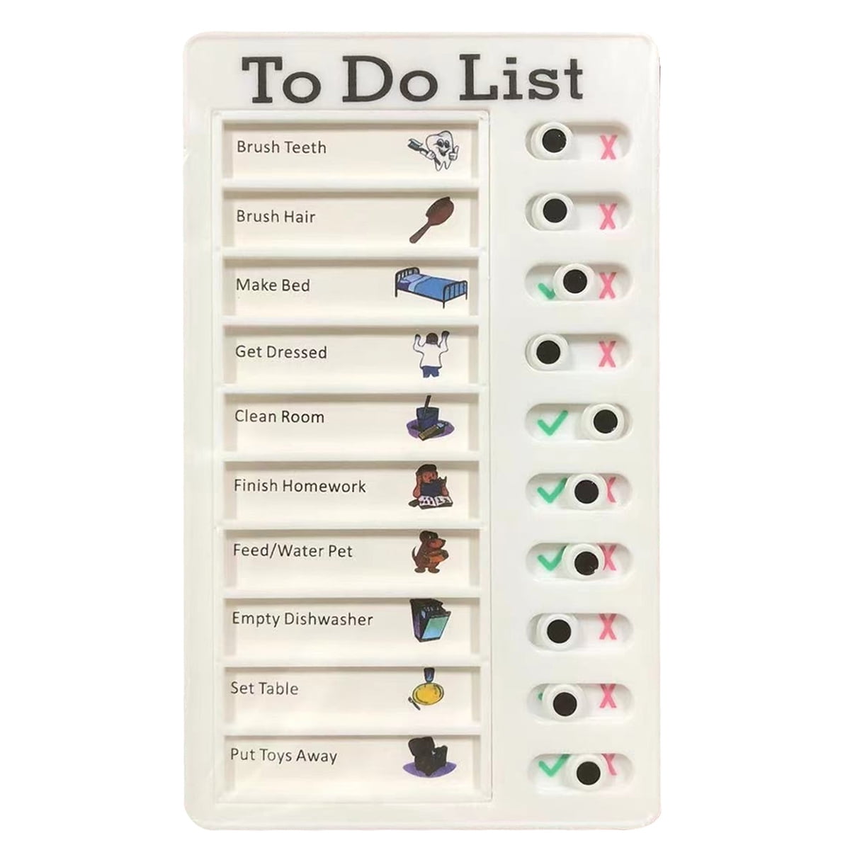 Check List Memo Board to do List Checklist Board for Kids Chore Chart ...