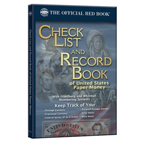 Pre-Owned The Official Red Book Check List and Record Book of United ...