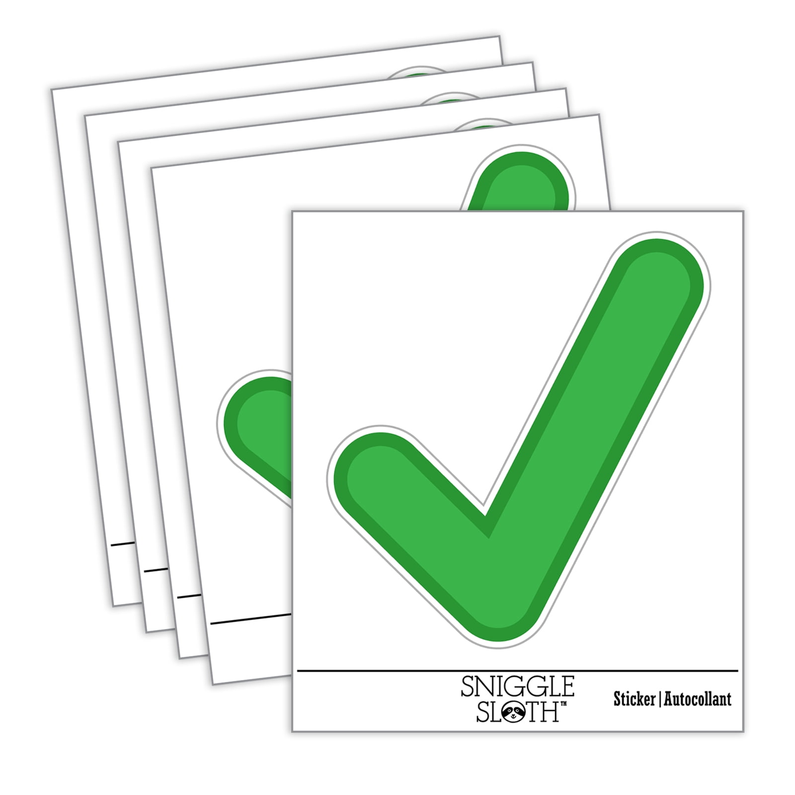 Check Mark Symbol Car Window Bumper Water Bottle Phone Tablet Laptop ...