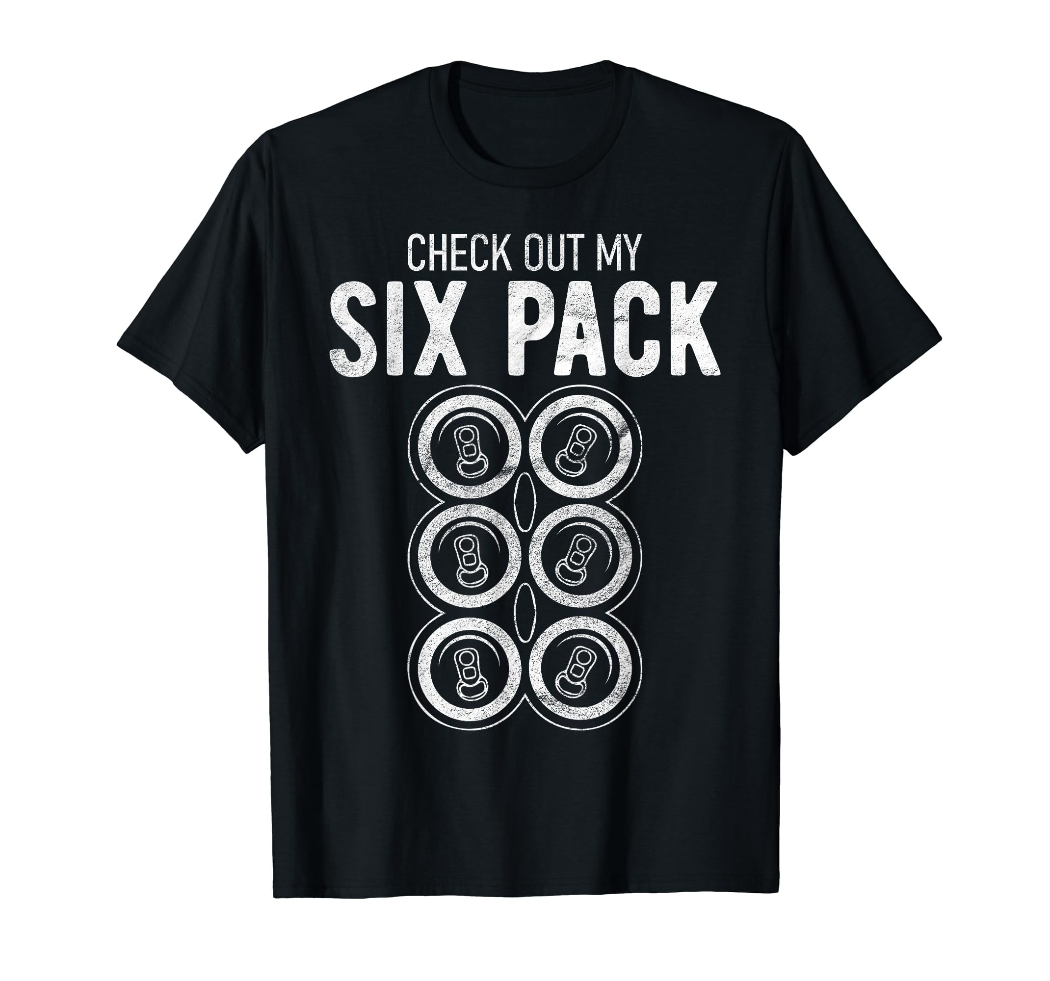 Check Out My Six Pack Funny Beer, Funny Drinking T-Shirt - Walmart.com
