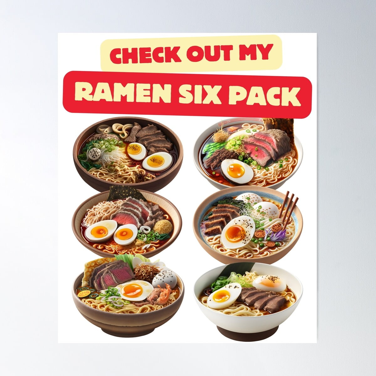 Check Out My Six Pack Poster Wall Art, Modern Wall Decor For Living ...