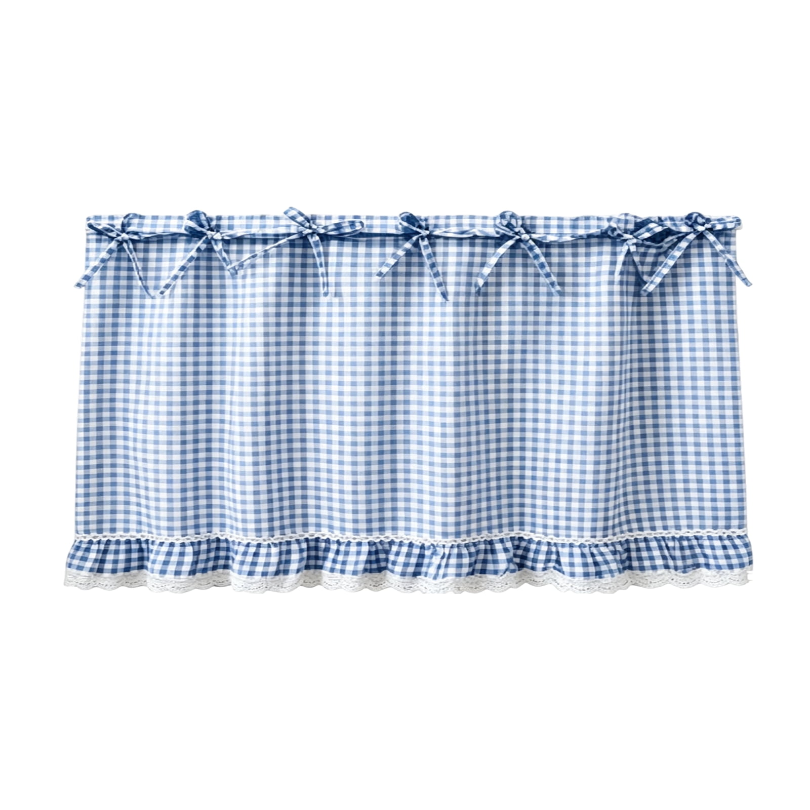 Check Oven Skirt for Farmhouse Kitchen Decor, Cotton Blend Stove Cover ...