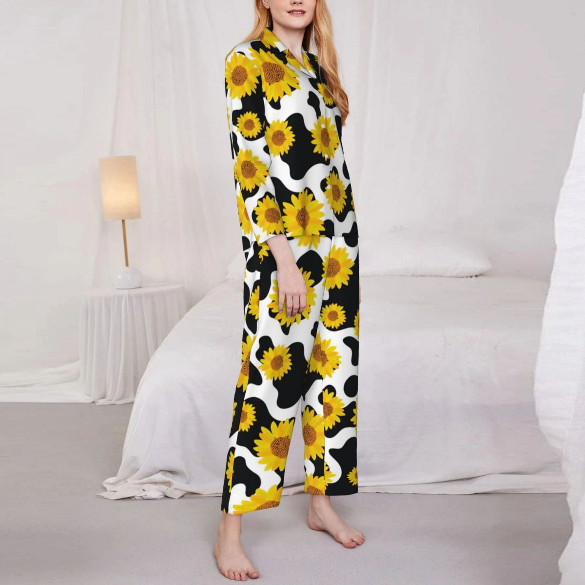 Check Print Pajamas Women Modern Checkerboard Cute Sleepwear Spring 2 ...