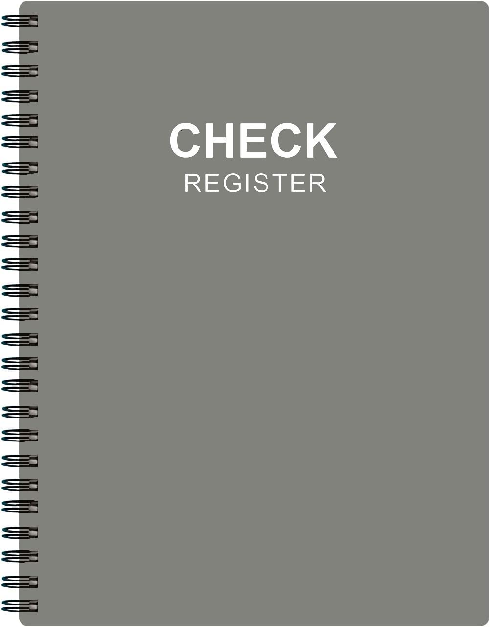 Check Register â€“ A5 Checkbook Log with Check & Transaction Registers ...