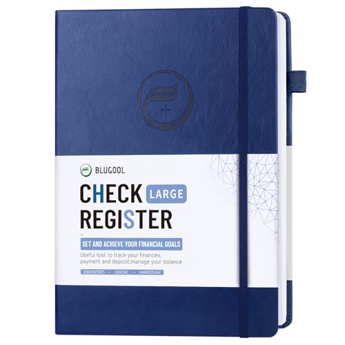 Check Registers for Personal Checkbook, Blugool Checkbook Register with ...